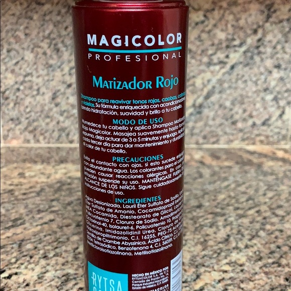 Magicolor | Accessories | Magicolor Matizador Rojo Shampoo 25ml Bottle ...